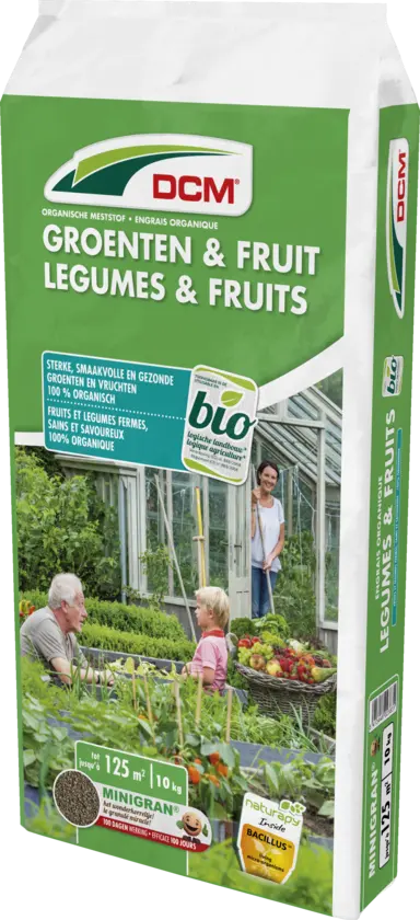 DCM Meststof Groenten & Fruit 10 kg - Hendriks Plantencentrum in Kessel