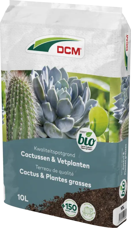 DCM Potgrond Cactussen & Vetplanten 10 L - Hendriks Plantencentrum in ...