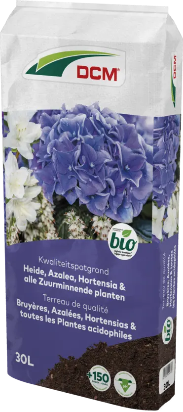 DCM Potgrond Heide, Azalea, Hortensia & alle Zuurminnende planten 30 L ...